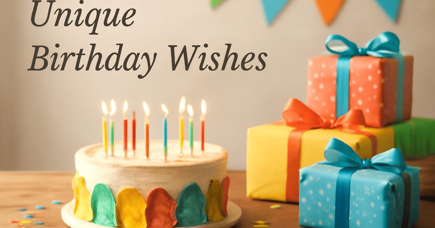 Unique Birthday Wishes: Creative Ways to Make Their Day Special ...