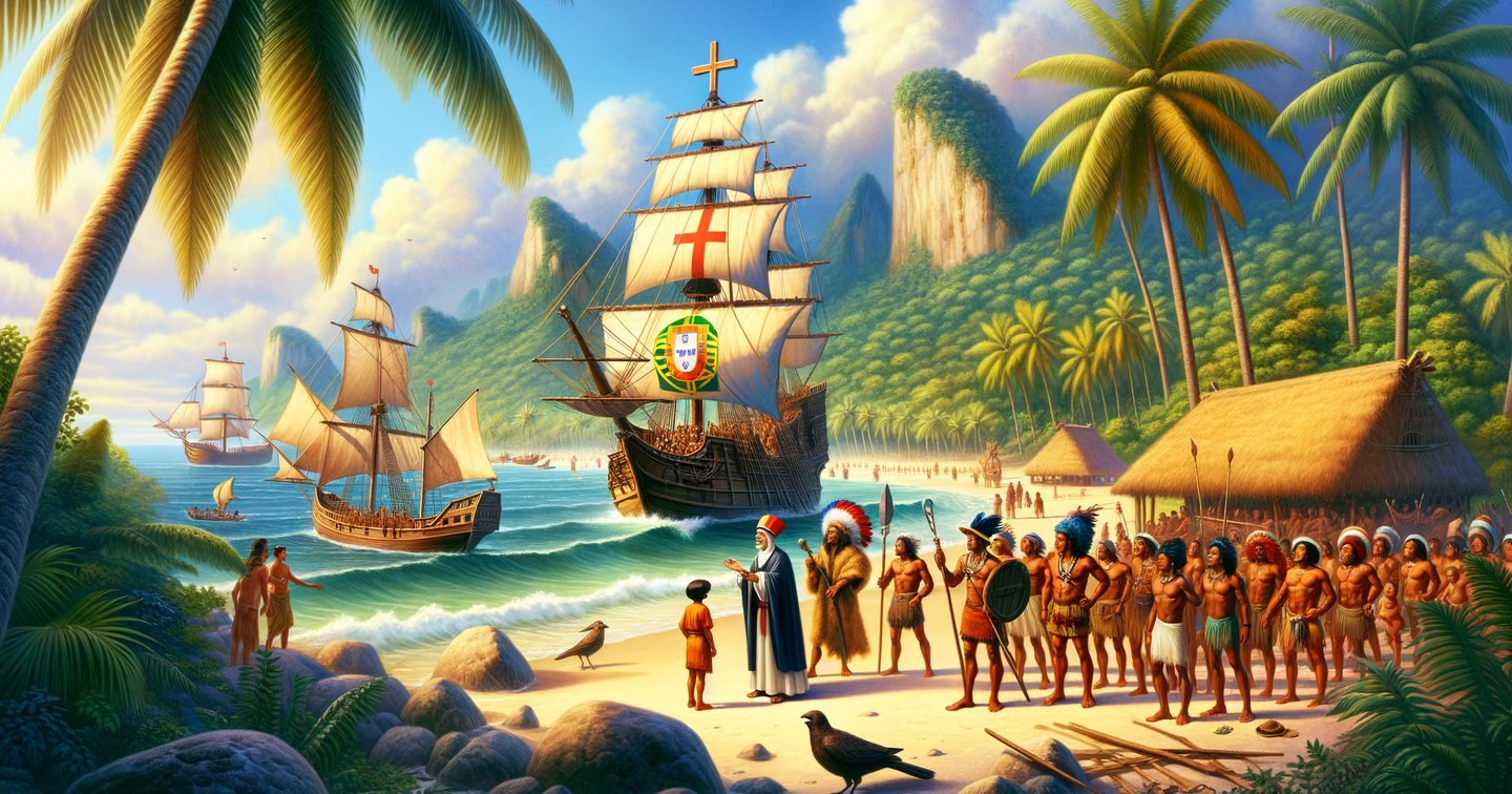 A descoberta do Brasil: Um marco histórico em 22 de Abril de 1500 ...
