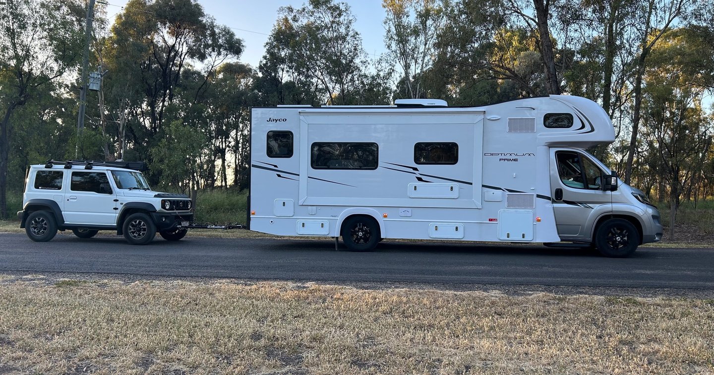 A-Frame Towing in Australia | Charchy's Motorhome Travels