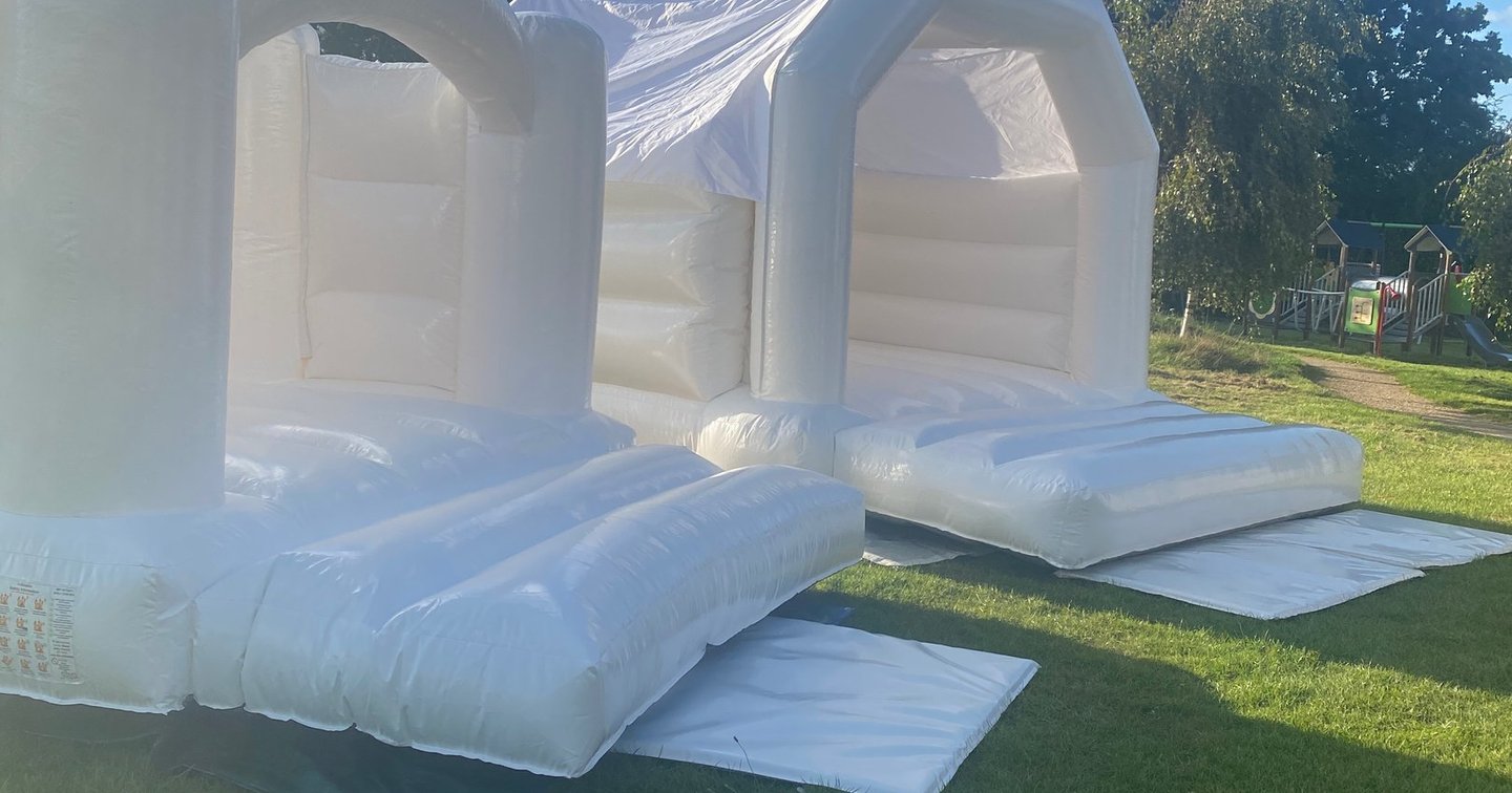 White Inflatables - Available For Hire - Sussex - Surrey -London - Kent ...