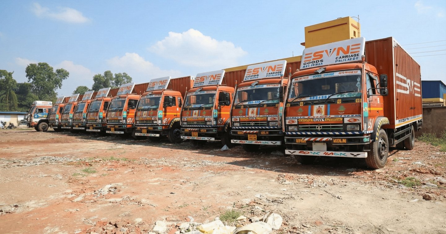 Container Truck Transport Services in Kolkata | SVN Logistics