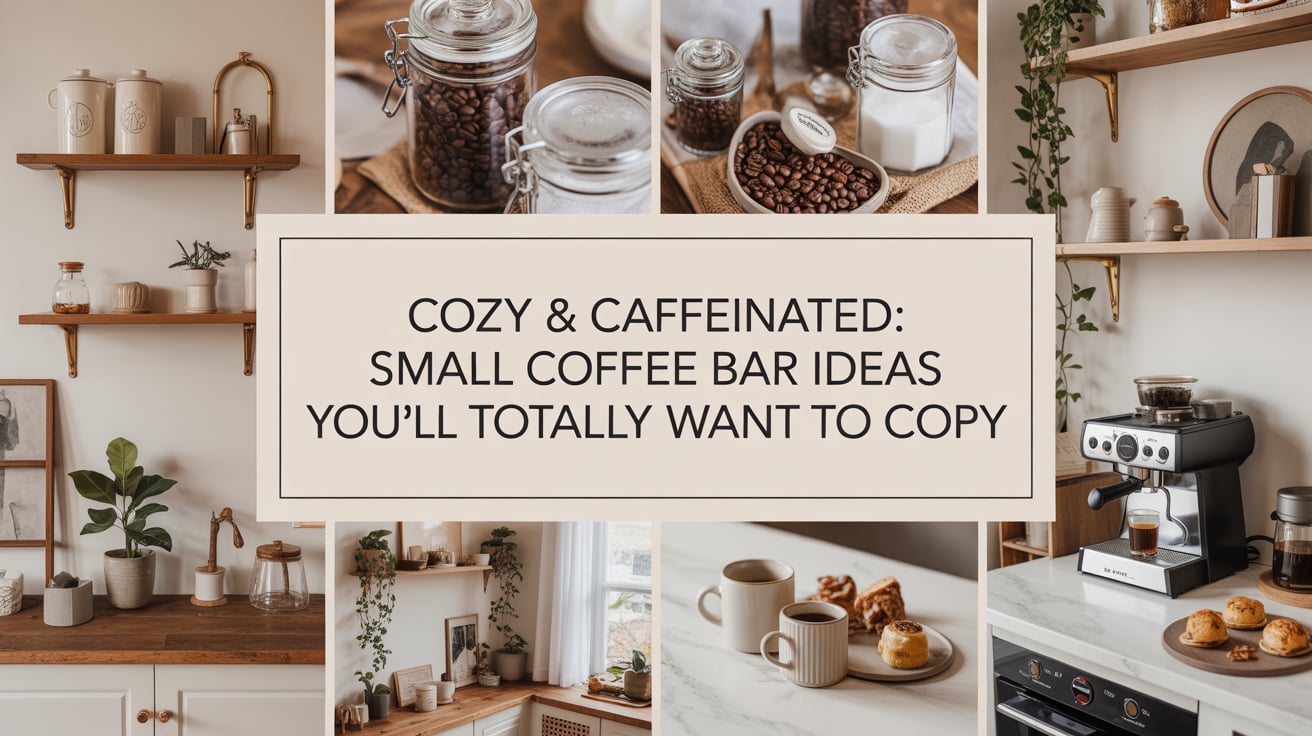 Cozy & Caffeinated: Small Coffee Bar Ideas You’ll Totally Want to Copy ...