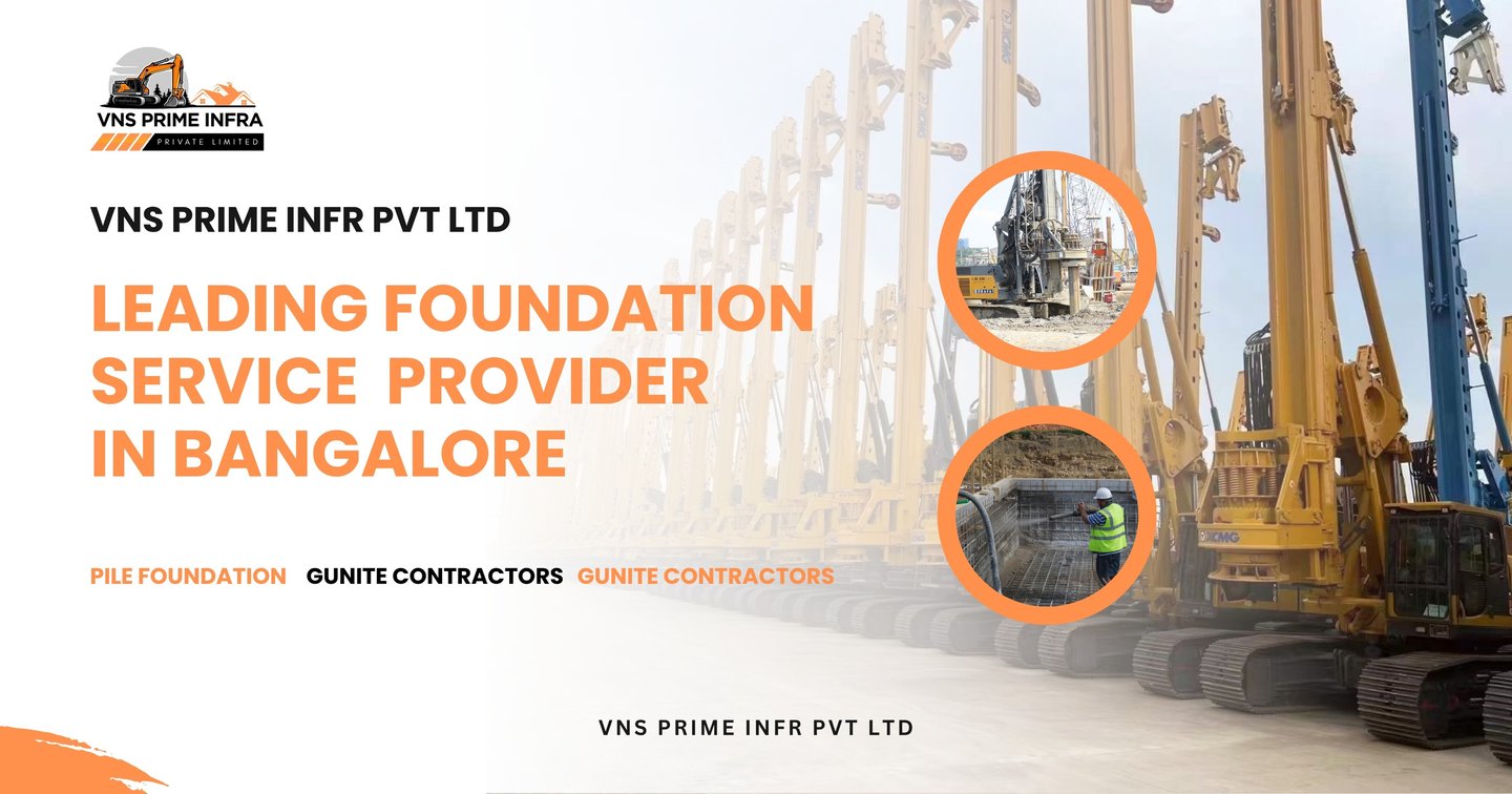 Top Pile Foundation Contractors in Bangalore - Best pile foundation in ...