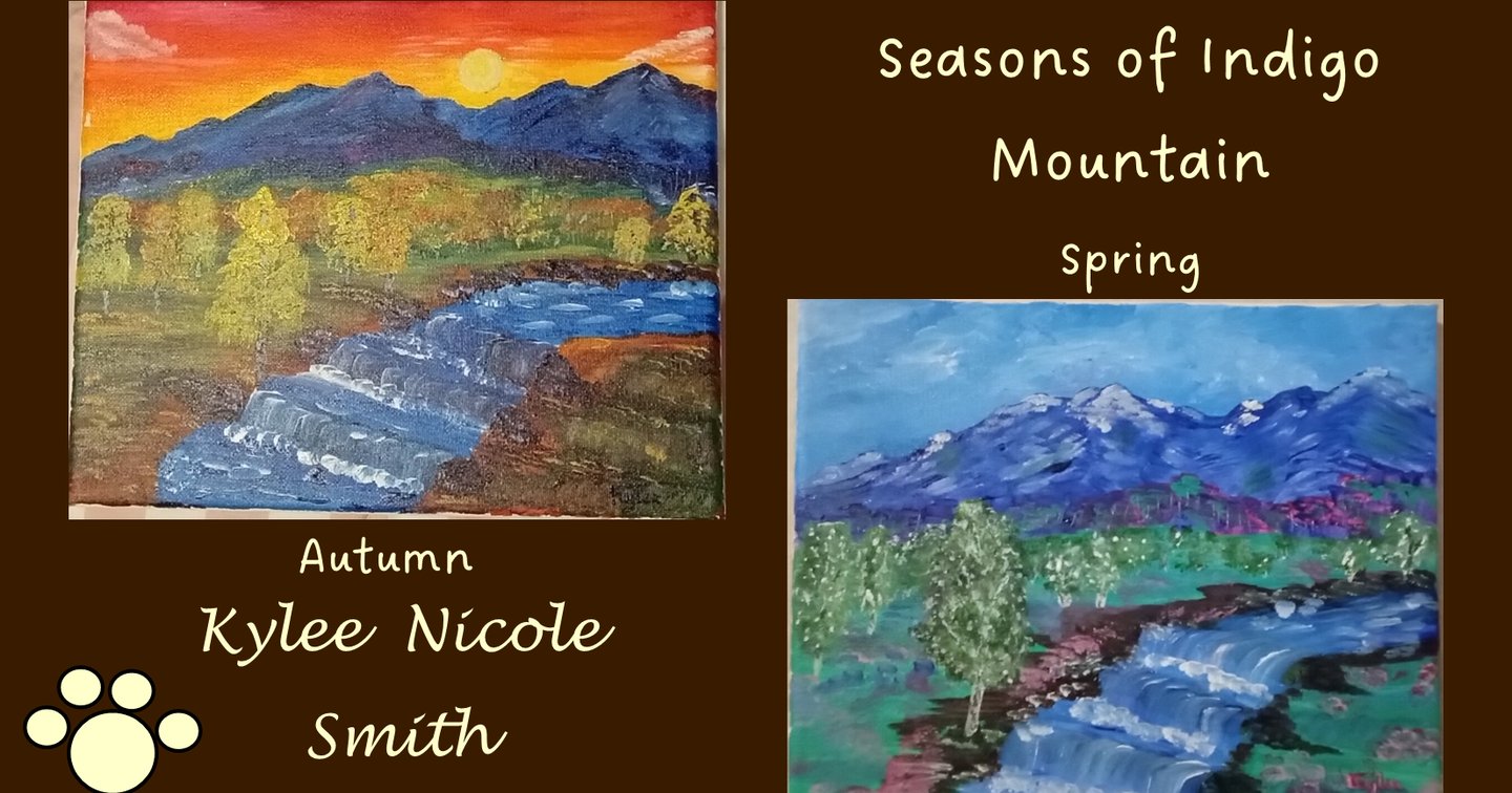 Seasons of Indigo Mountain | Artist Kylee Nicole