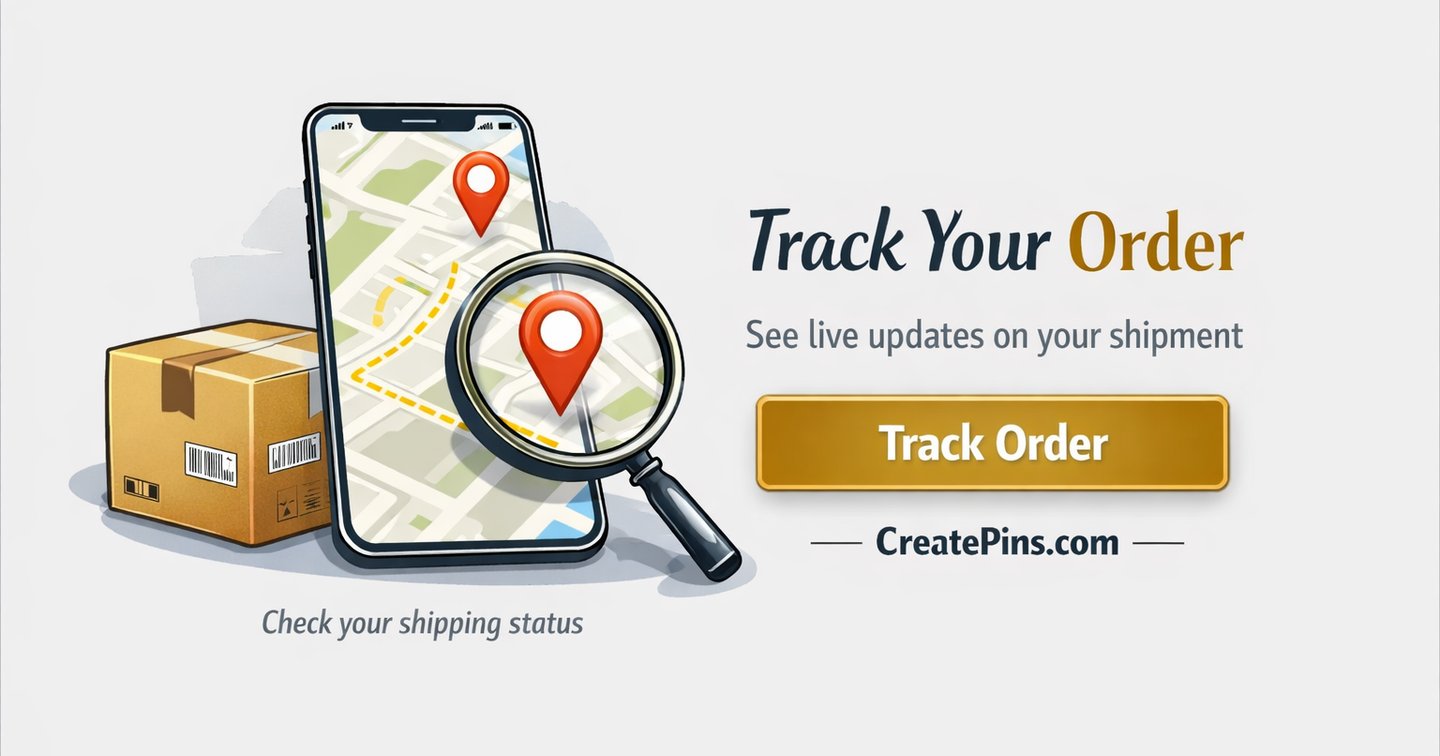 Track Your Order | Custom Enamel Pins Status | CreatePins
