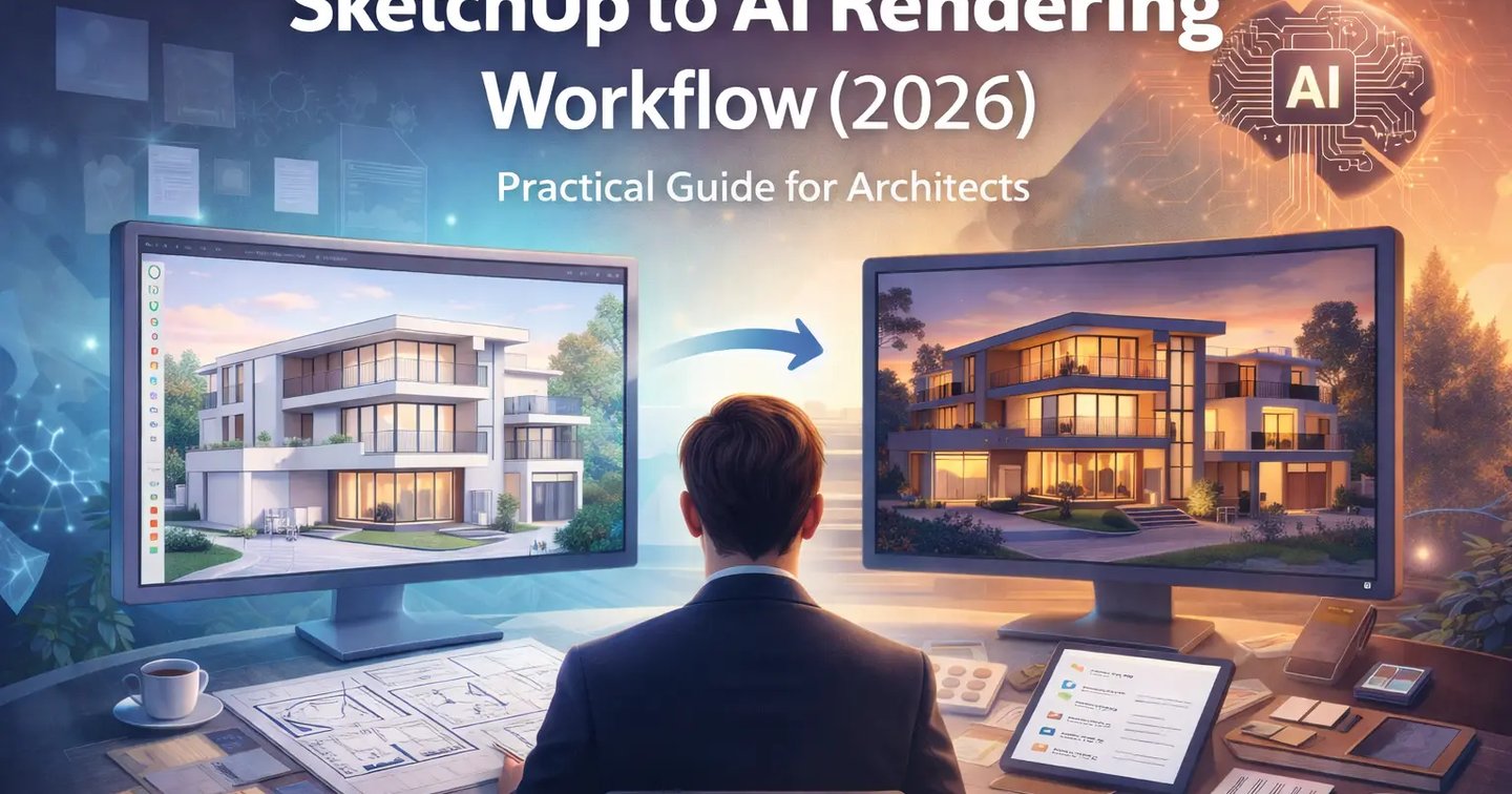 SketchUp to AI Rendering Workflow (2026): A Practical Step-by-Step ...