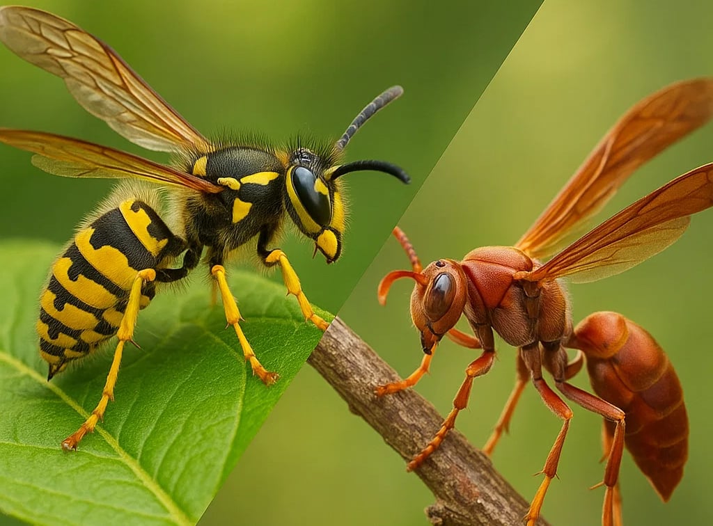 Yellow Jackets vs. Paper Wasps: A Stinging Showdown in Your Backyard ...