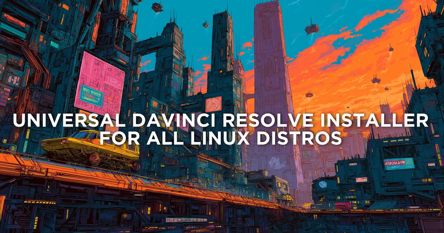 Universal DaVinci Resolve Installer: One Script for Every Linux Distribution | GNUGENT