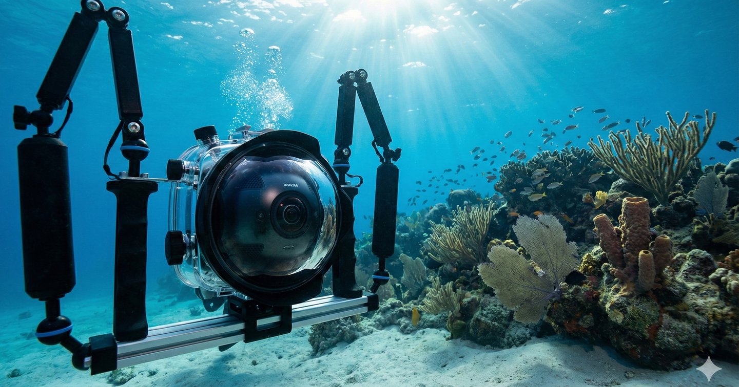 How to Shoot Stunning 360° Underwater Videos Using Insta360 Pro 2 ...