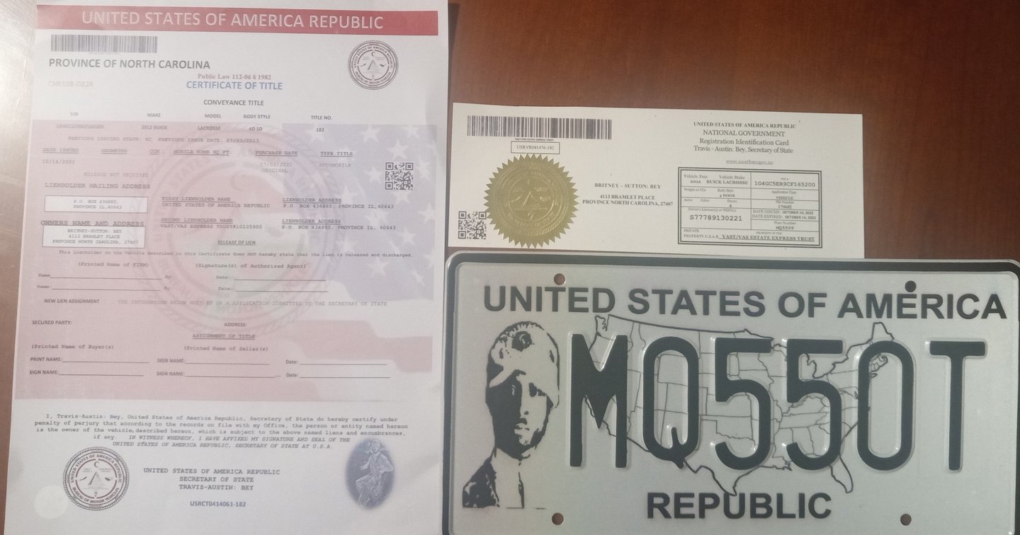 Title Transfer Information - USA Motor Vehicles | UNITED STATES OF ...