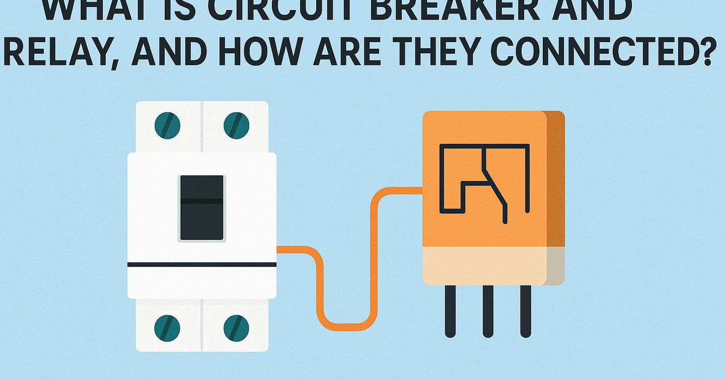 What is Circuit Breaker and Relay, and How Are They Connected ...
