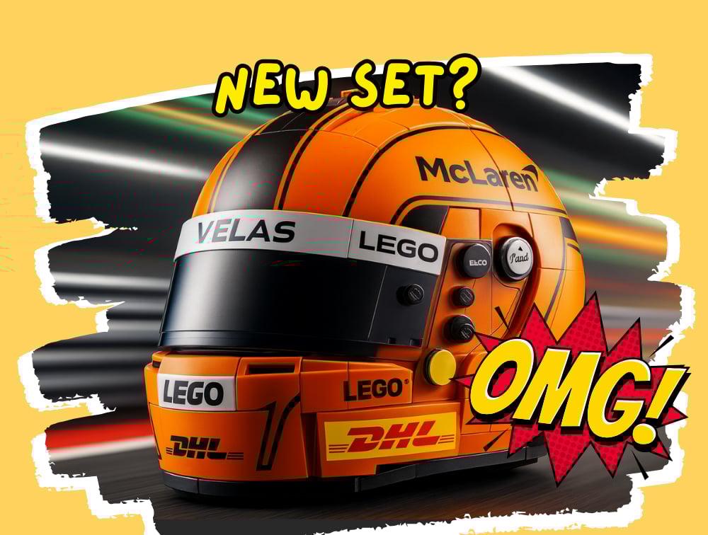 LEGO® Formula 1 Helmet Sets Coming in 2026? | Brick Returns