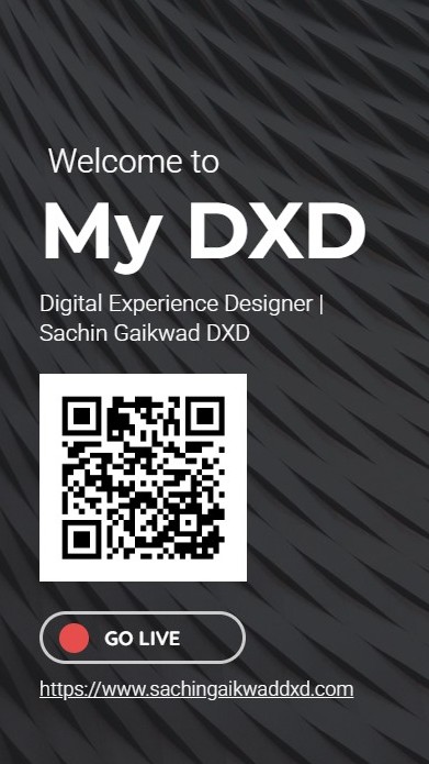 Digital Experience Designer | Sachin Gaikwad DXD