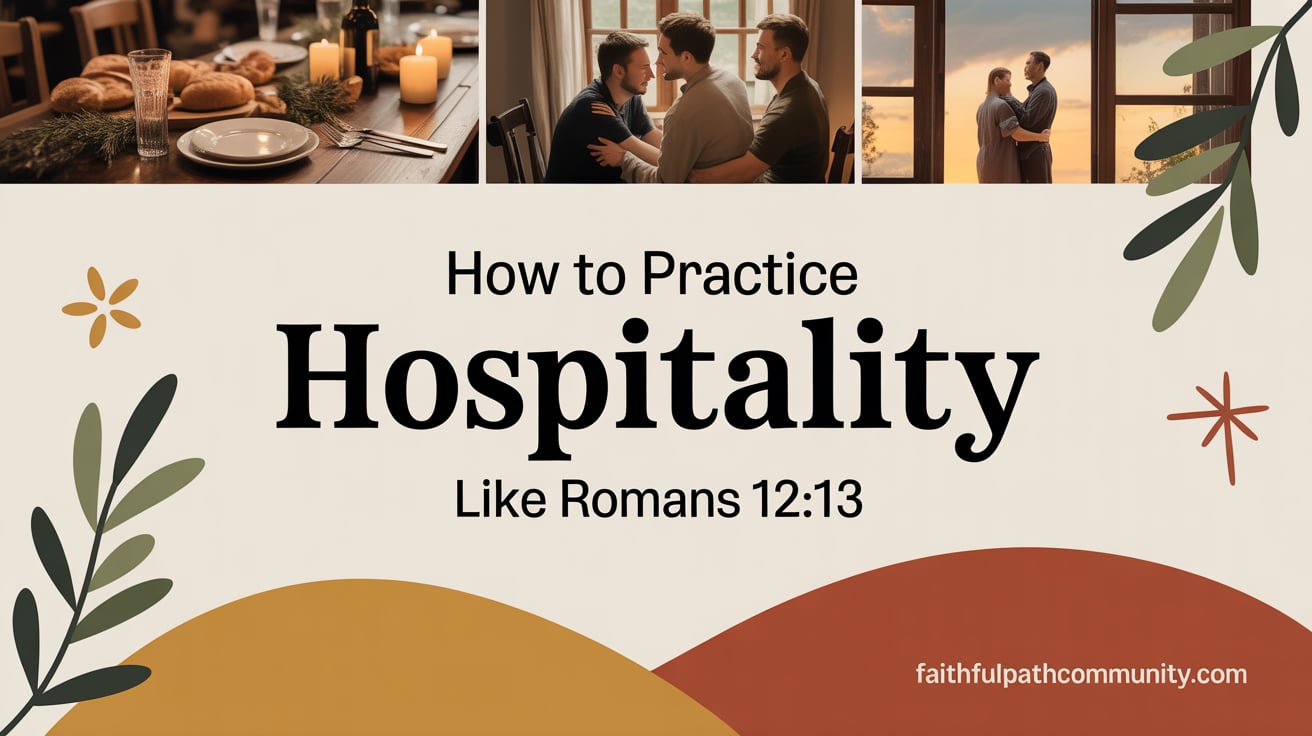 Christian Hospitality Ideas: Practicing Romans 12:13 in Daily Life ...