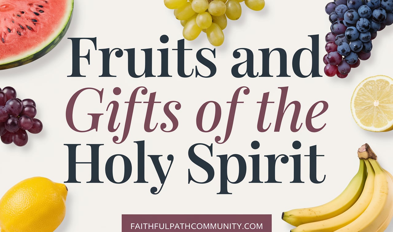 Fruits vs Gifts of the Holy Spirit Explained fruits of the holy spirit ...