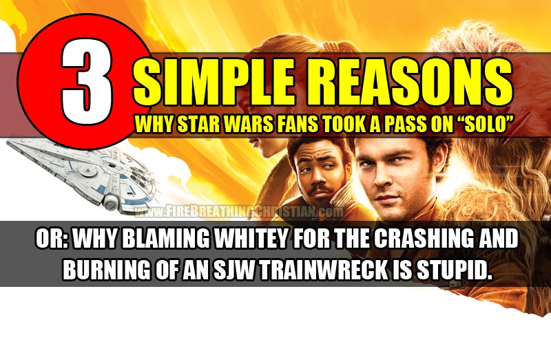 No, It's Not Because He's A White Guy - 3 Simple Reasons Why Star Wars ...