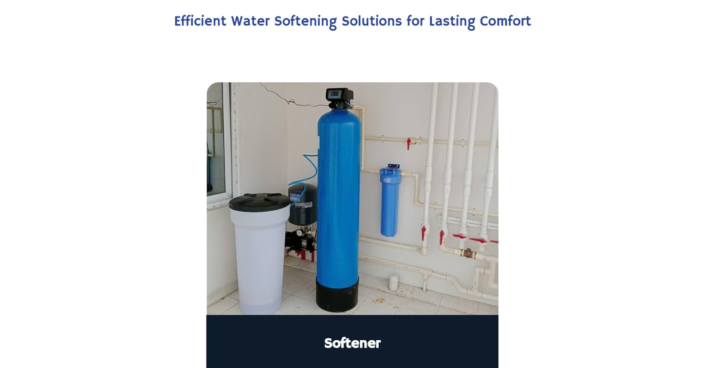 Water Softener Systems | Hard Water Treatment Solutions for Home ...