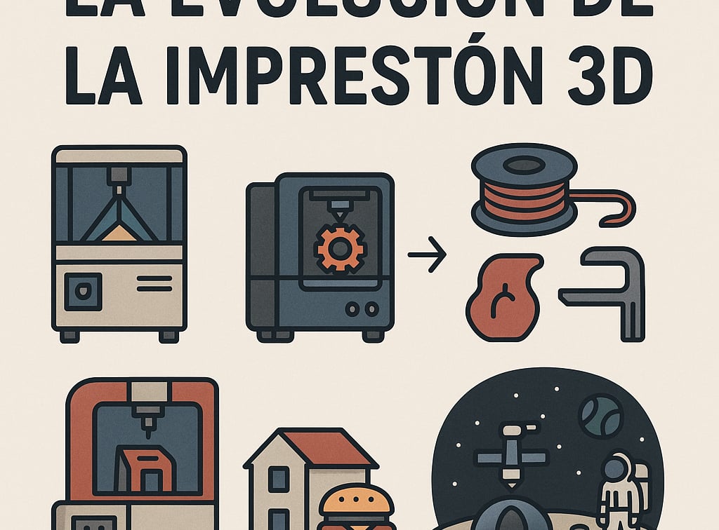 La Evolución de la Impresión 3D: Del Prototipo al Futuro | Dronium