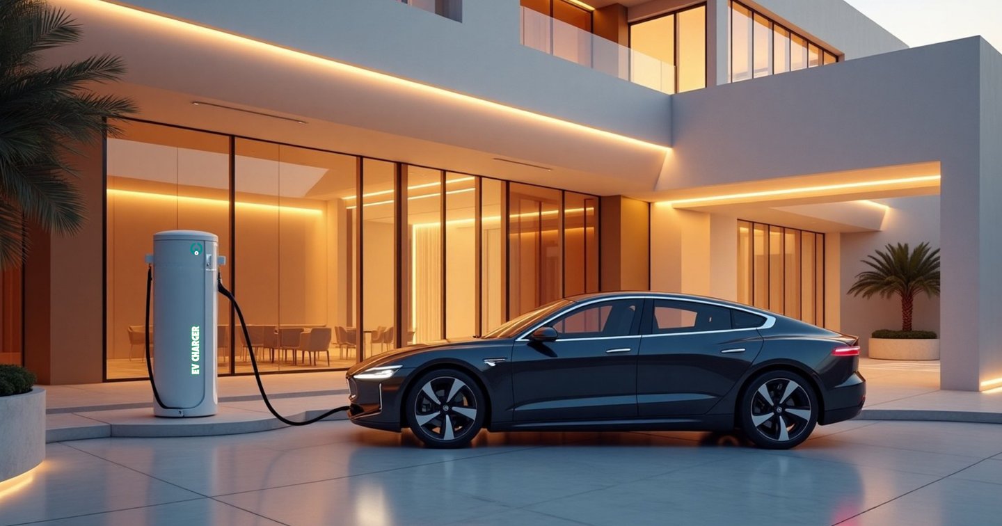 Delta AC Max 22 kW Home EV Charger Qatar | Fast Residential Charging | Dynamiq Mobility