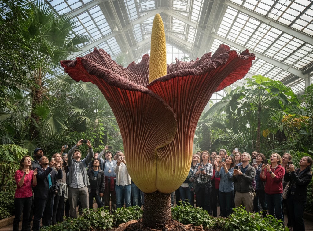 The Corpse Flower: World's Largest and Smelliest Bloom | Rare Life Forms