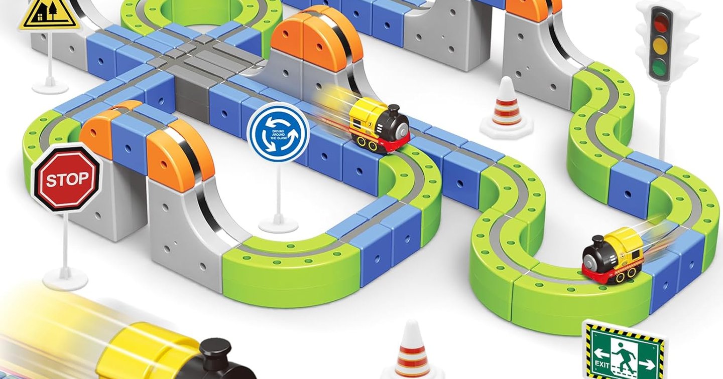 Magnetic Track Car Toy Set (101PCS) | Best products reviews