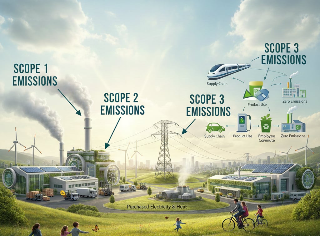 Understanding Scope 1, 2, and 3 Emissions | A1E1