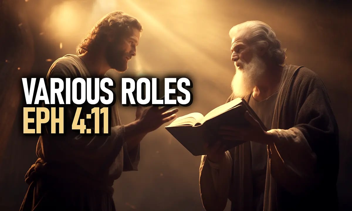 Various Roles - Explaining Ephesians 4:11