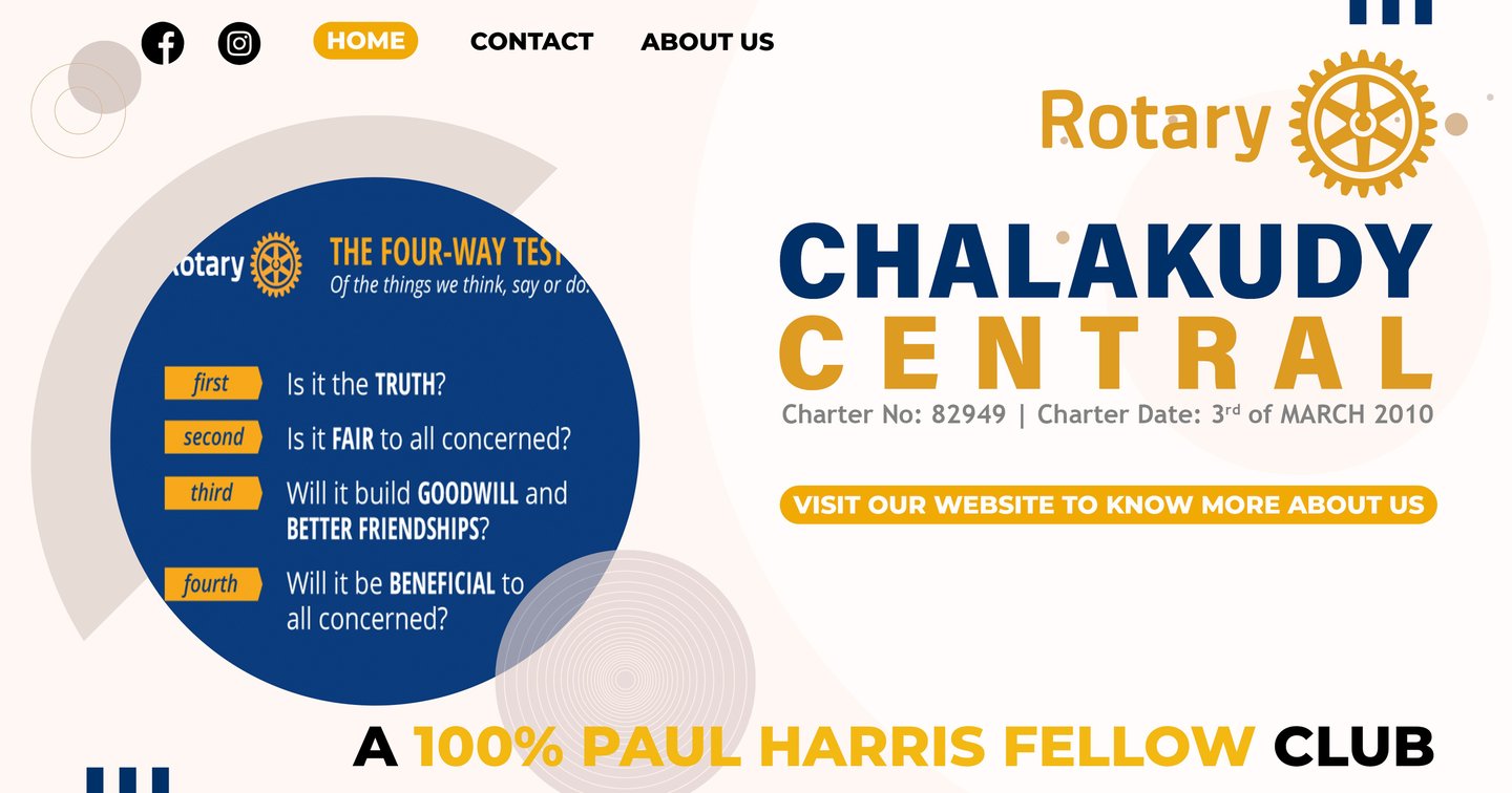 CCR | Meet Our Club Members | Chalakudy Central Rotary | RID 3201