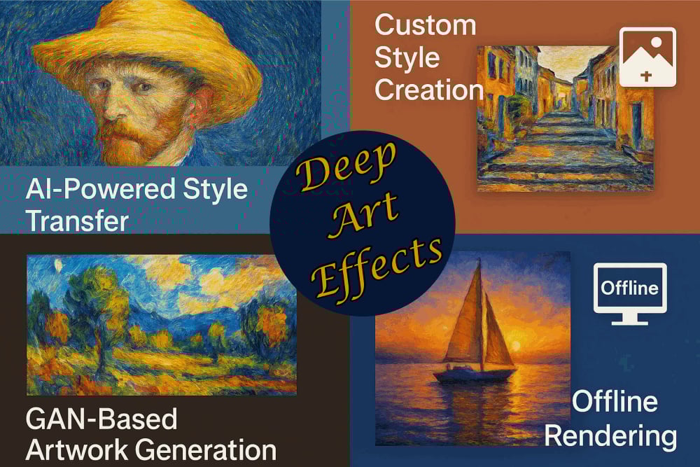 Deep Art Effects Pro: AI Powered Digital Art Software | Painting Graphics