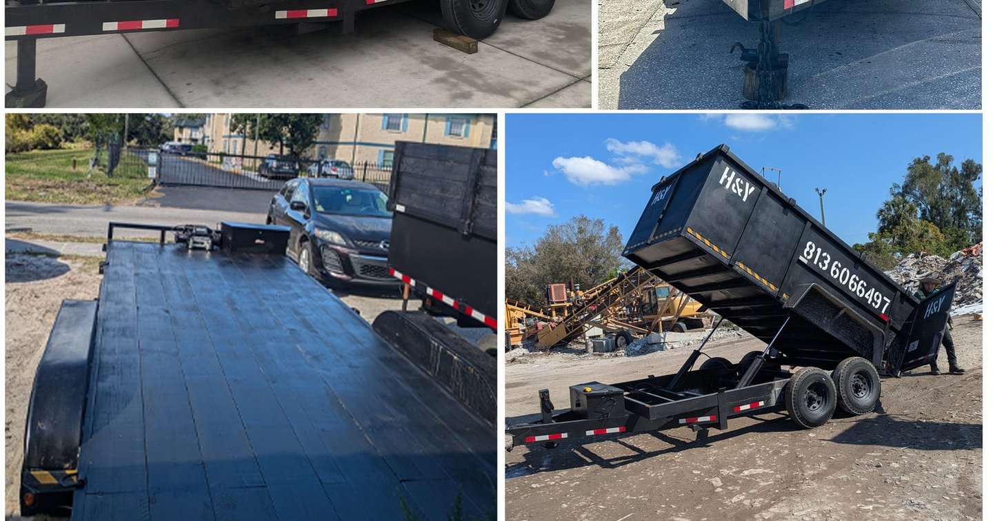 Flatbed Trailer Rental Tampa – Equipment, Materials & Car hauler | H&Y ...
