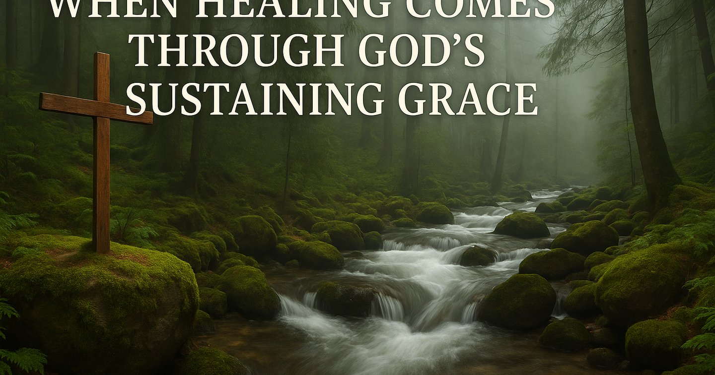 WHEN HEALING COMES THROUGH GOD'S SUSTAINING GRACE | His Words Give Life