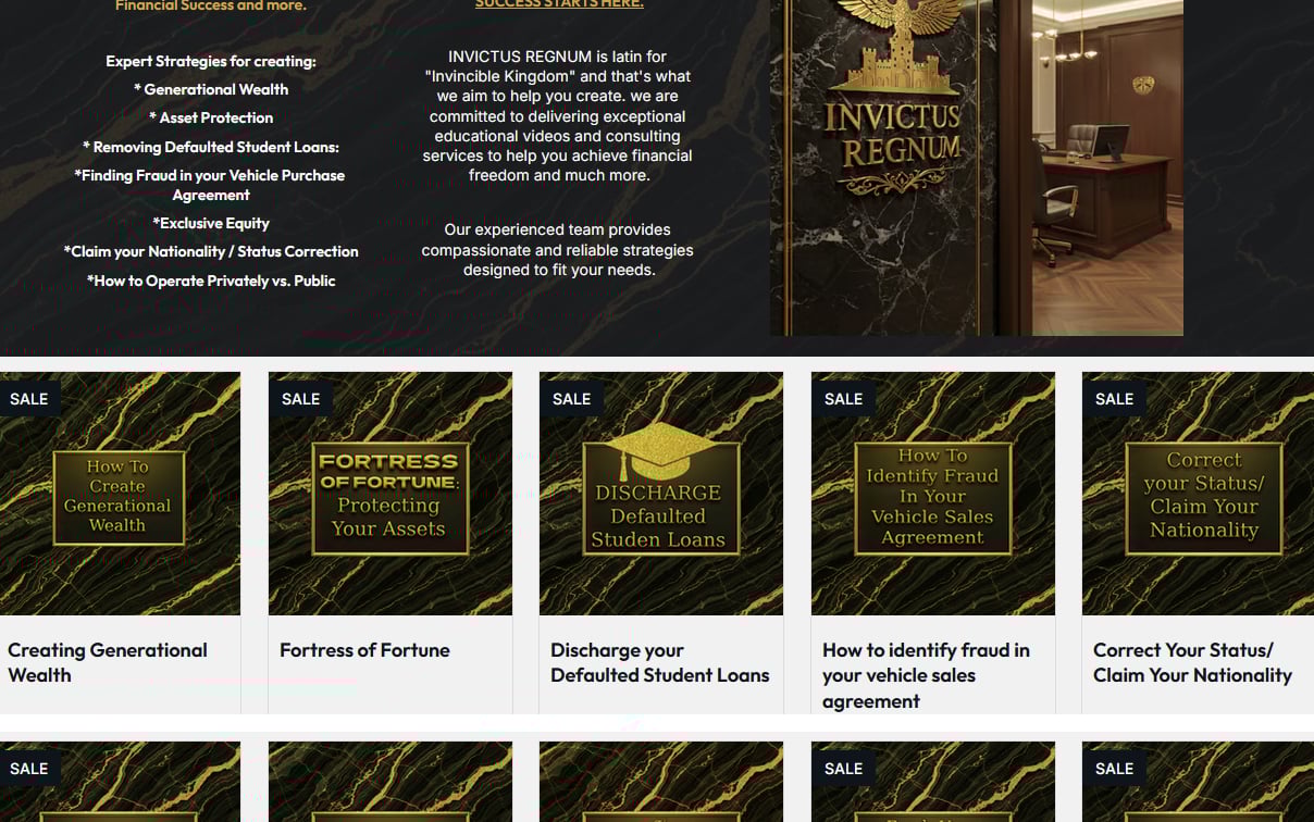 create generational wealth asset protection | INVICTUS REGNUM