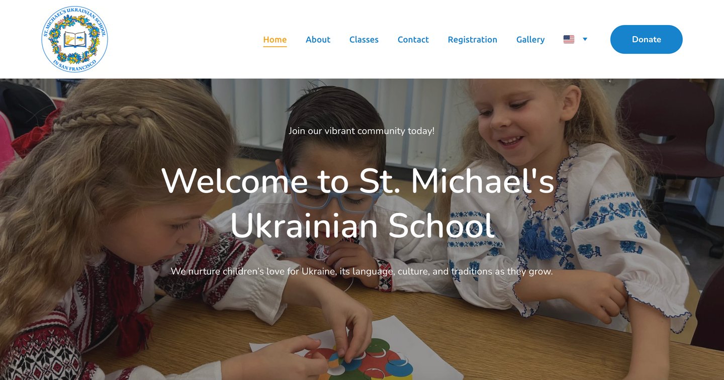 St. Michael's Ukrainian School - Language and Culture Learning | St ...