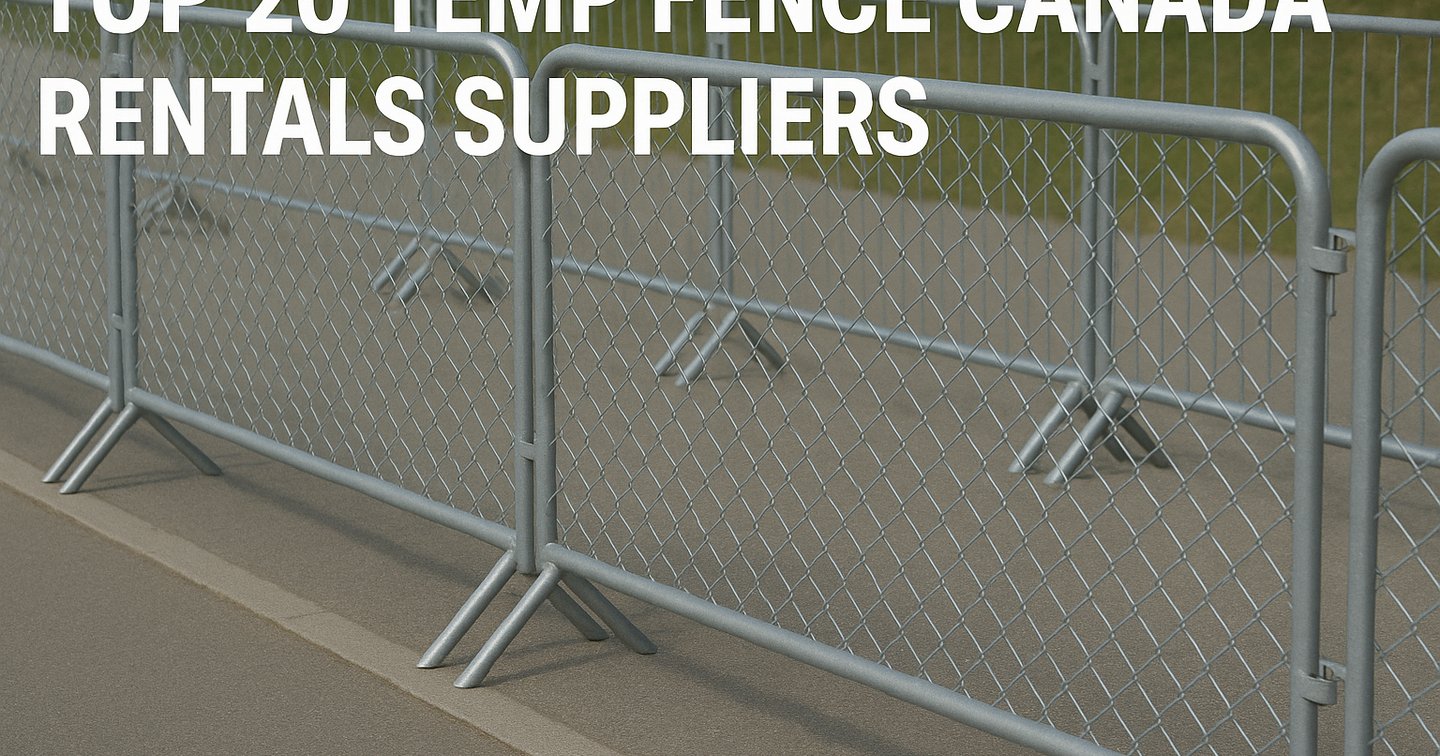 Temp fence rentals Top 20 Suppliers | Temp Fence Canada