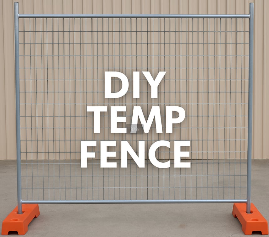 DIY TEMP FENCE | Temp Fence Canada