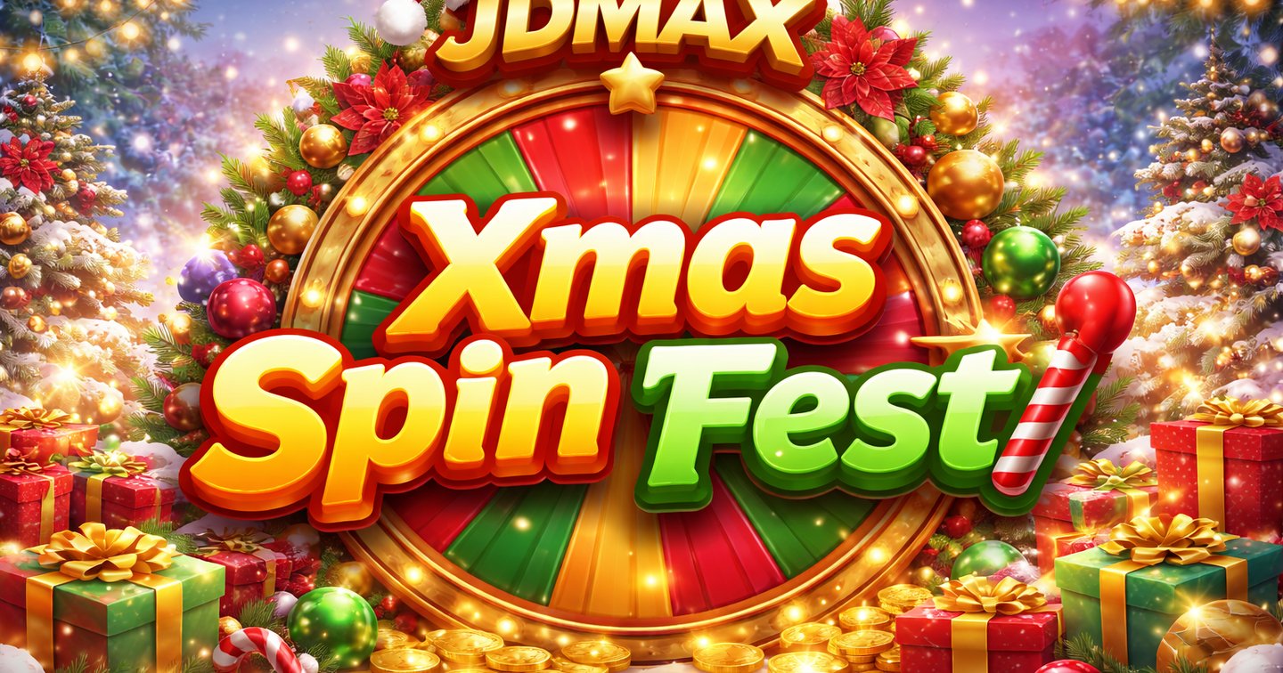 JDMAX Festive Showcase: Xmas Spin Fest Celebrates December 23, 2025 | JDMAX