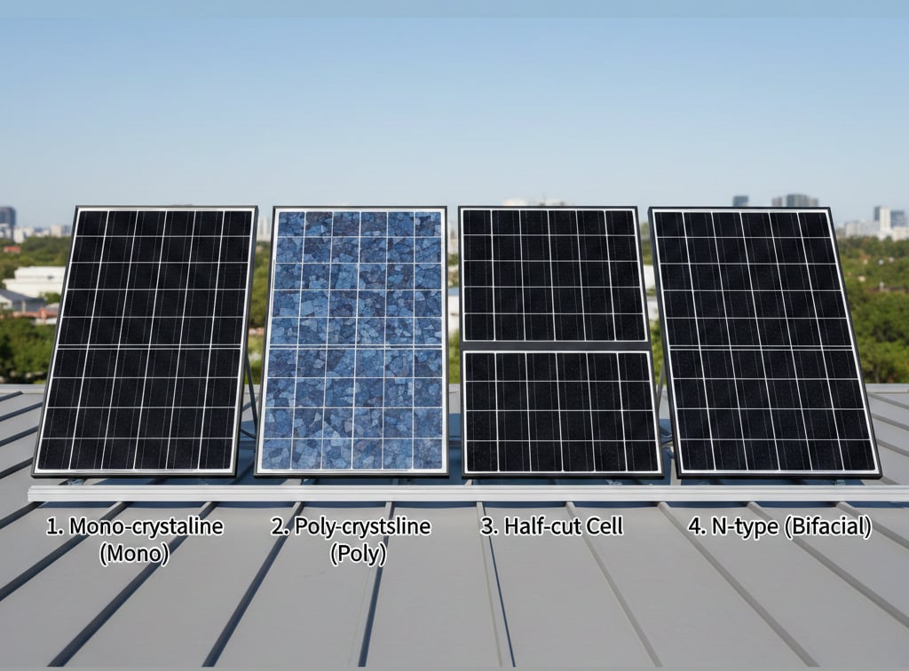 Phân loại tấm pin mặt trời: Mono, Poly, Half-cut, N-type | 3Win Solar