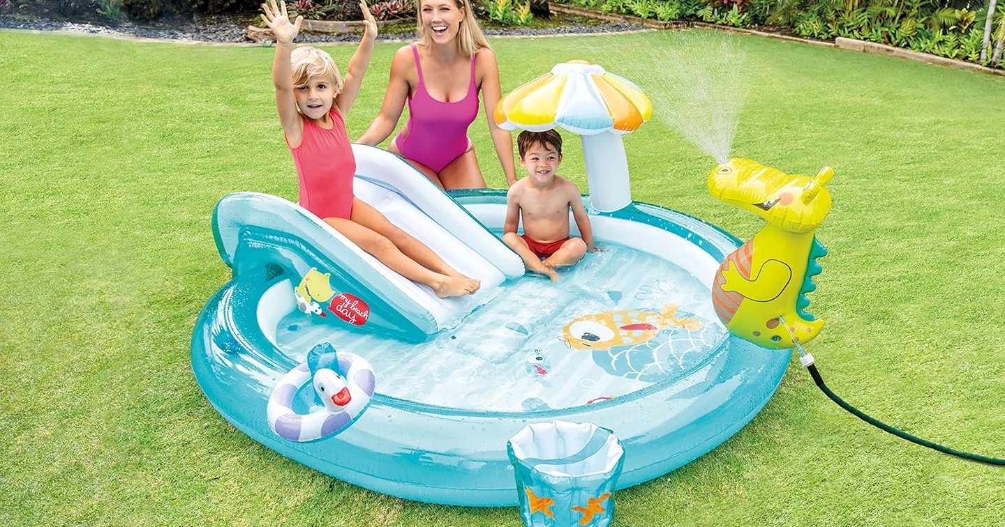 Best Inflatable Water Slides for Toddlers (Safe, Gentle, Parent ...