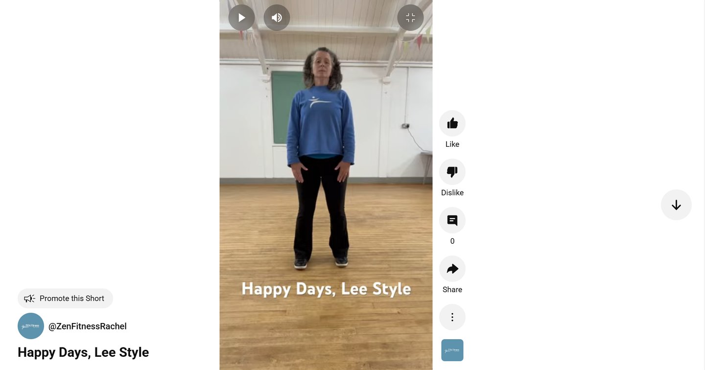 Happy Days, Lee Style Tai Chi QiGong | Zen Fitness