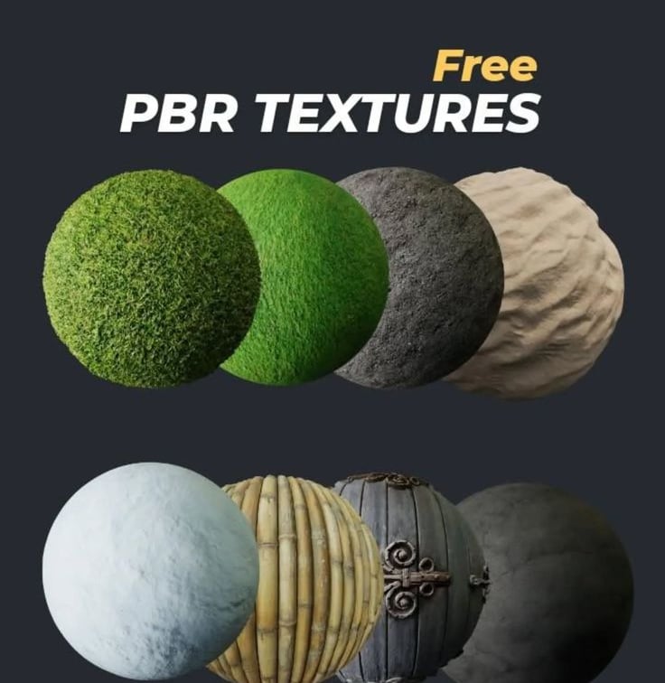 Free High Quality Seamless PBR Textures for Games | Grafik Games