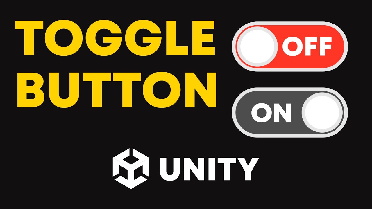 How To Make Toggle Button in Unity - Step by Step Tutorial | Grafik Games
