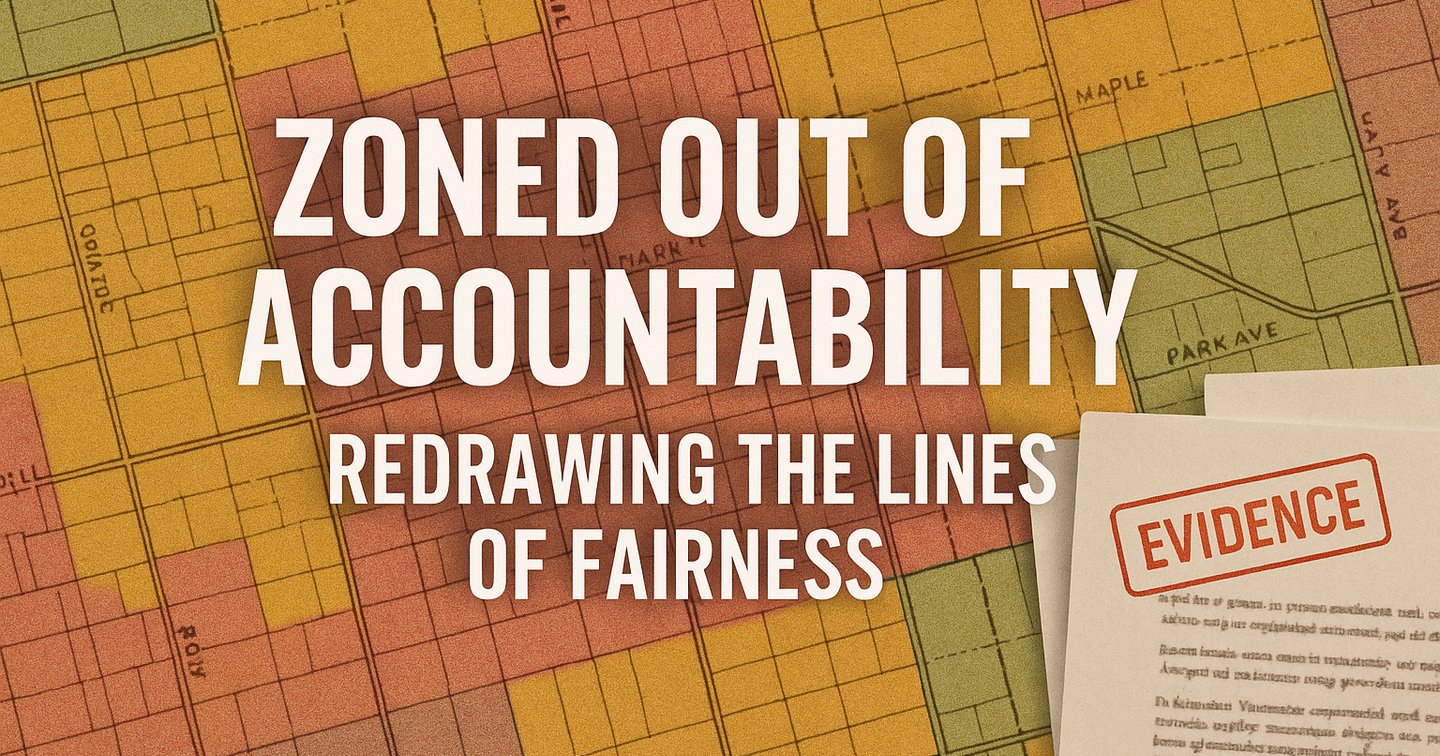 Zoned Out of Accountability: Redrawing the Lines of Fairness | Mike ...