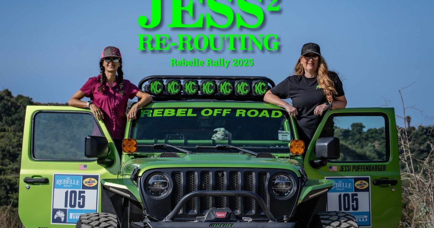 Jess² reRouting | 2025 Rebelle Rally Team 112