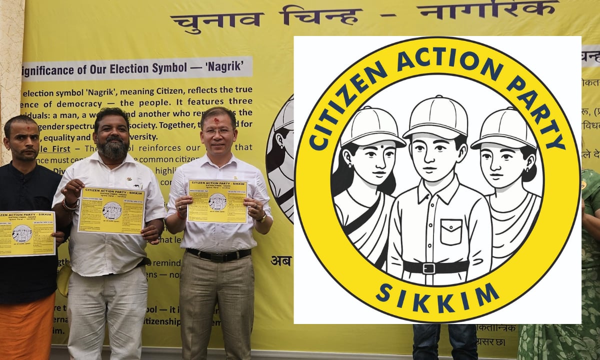 Sikkim : Citizen Action Party unveils ‘Nagrik’ as new election symbol ...