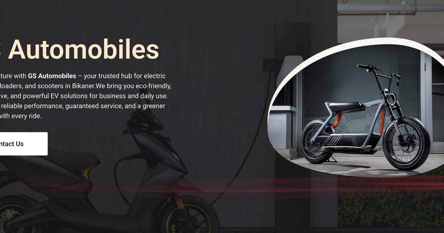 GS Automobiles | Eco-Friendly Electric Vehicles in Bikaner | GS Automobiles