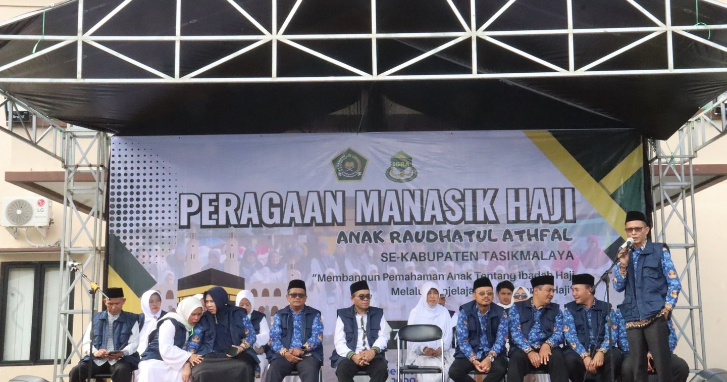 PERAGAAN MANASIK HAJI ANAK-ANAK RAUDHATUL ATHFAL | penmad