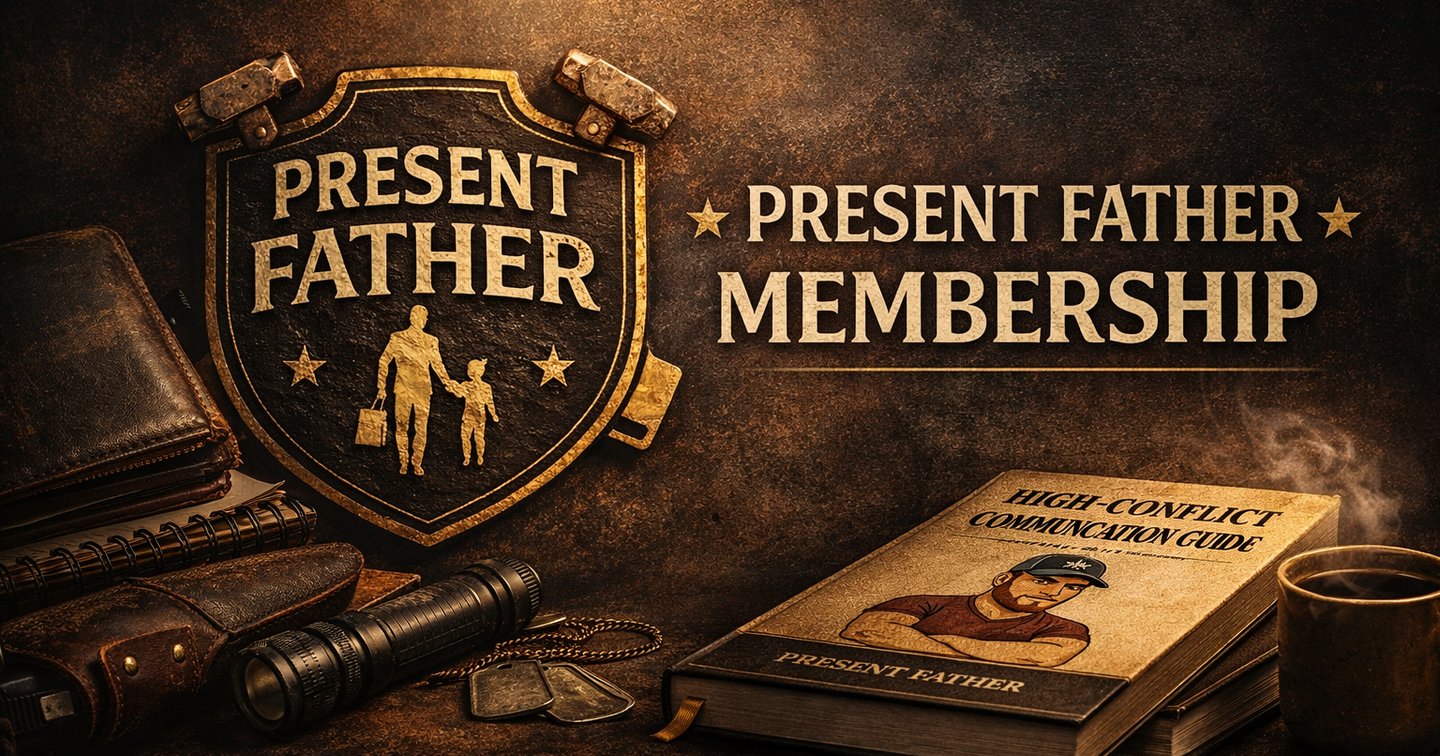Present Father Membership | Calm Support for Dads | Present Father