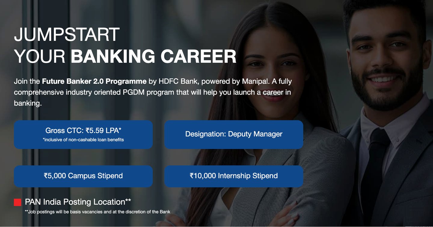 HDFC BANK is Hiring for Deputy Manager | Pan India Seats | Offering CTC 5.59 LPA | | Si Groups