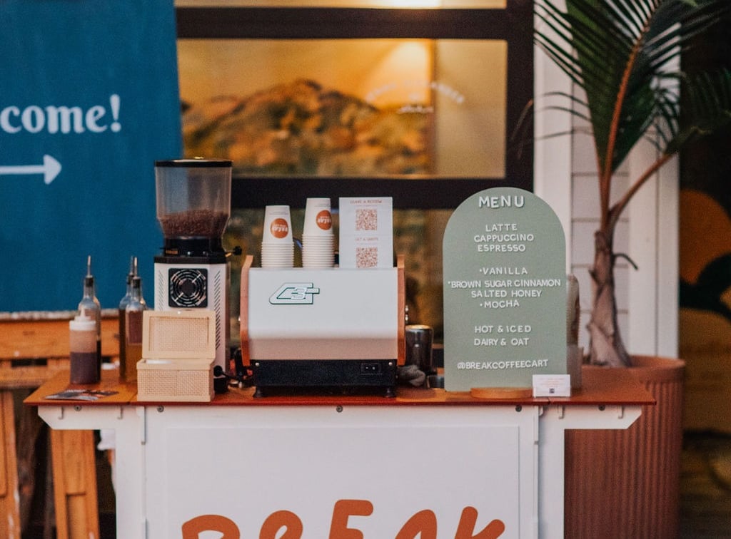 Fast Custom Quotes for Coffee Catering | break coffee cart