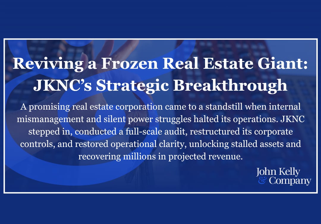 The Day a Real Estate Corporation Froze from the Inside — And How JKNC ...